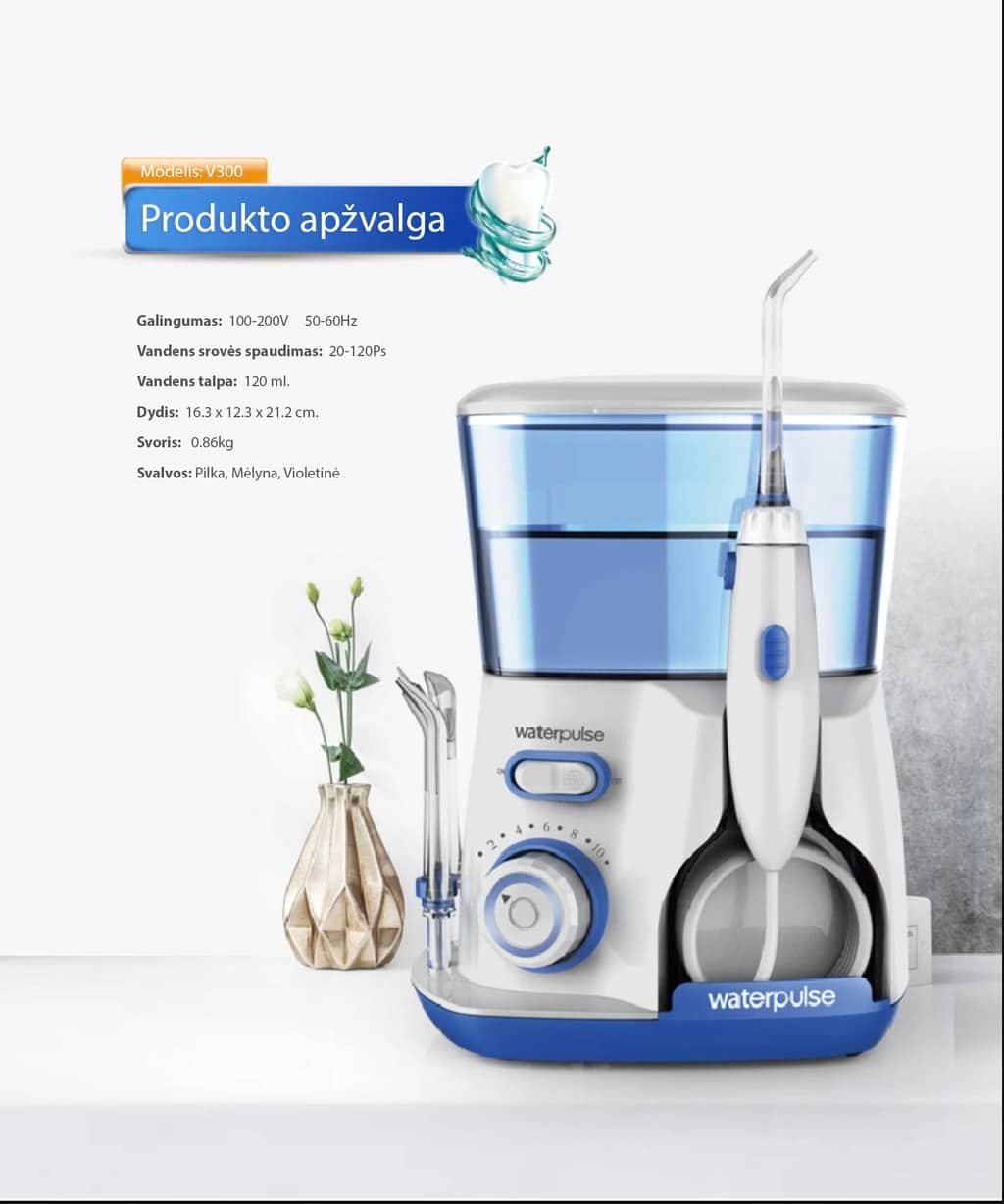 Irigatorius Waterpulse V300 - WeSmile.lt