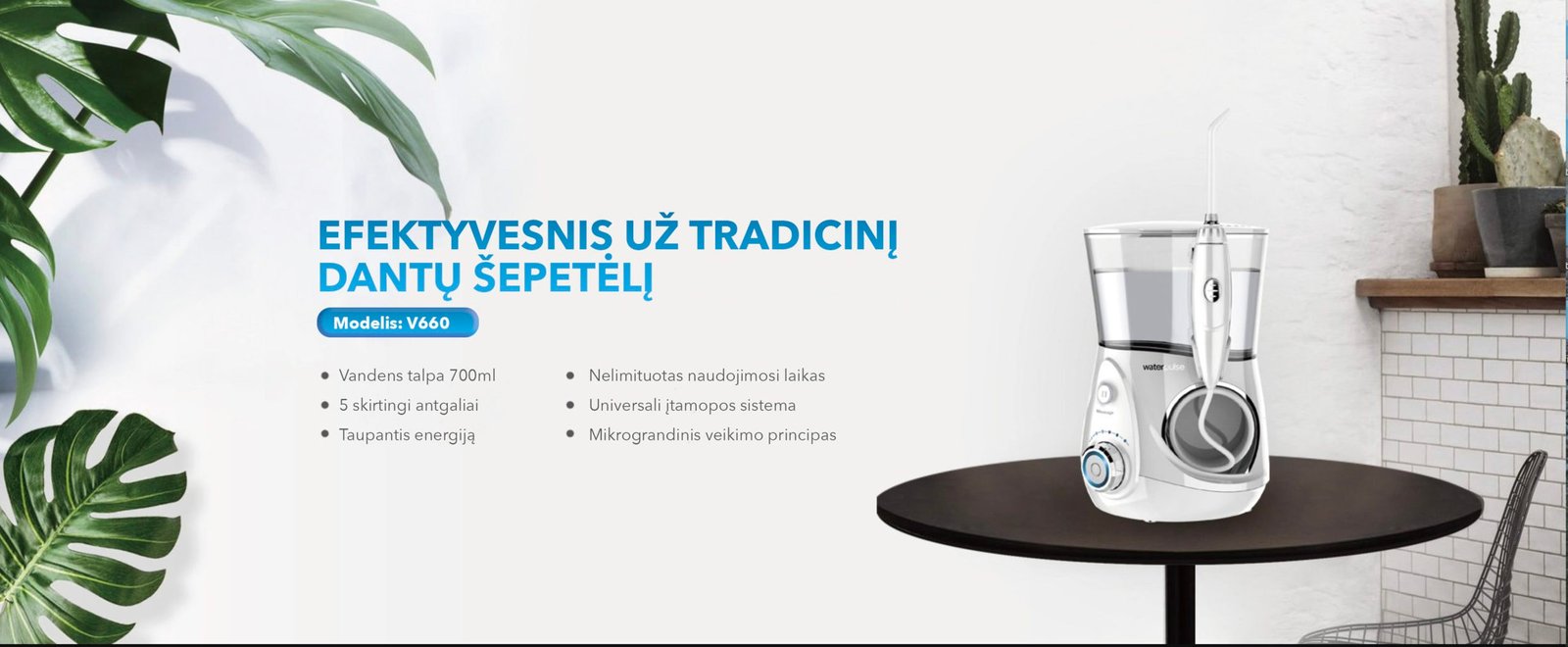 Waterpulse irigatoriai, waterpulse irigatoriams -50% Nuolaidos - WeSmile.lt